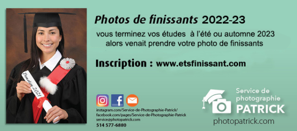 Photo de finissant(e) – INTERFACE
